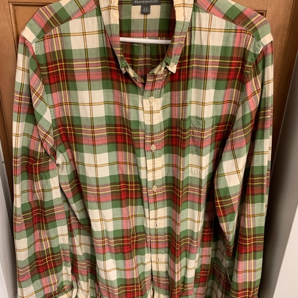 L.L. Bean | Shirts | Mens Ll Bean Signature Shirt Tall Large | Poshmark